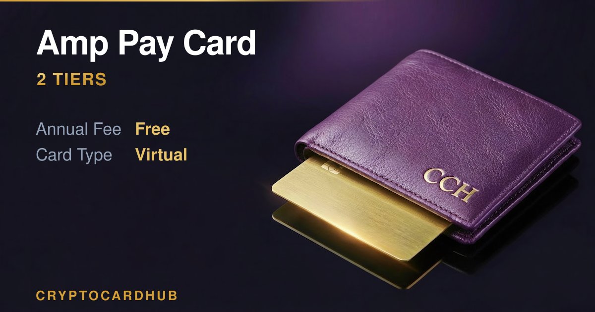Amp Pay Card - Crypto Card Details and Rewards