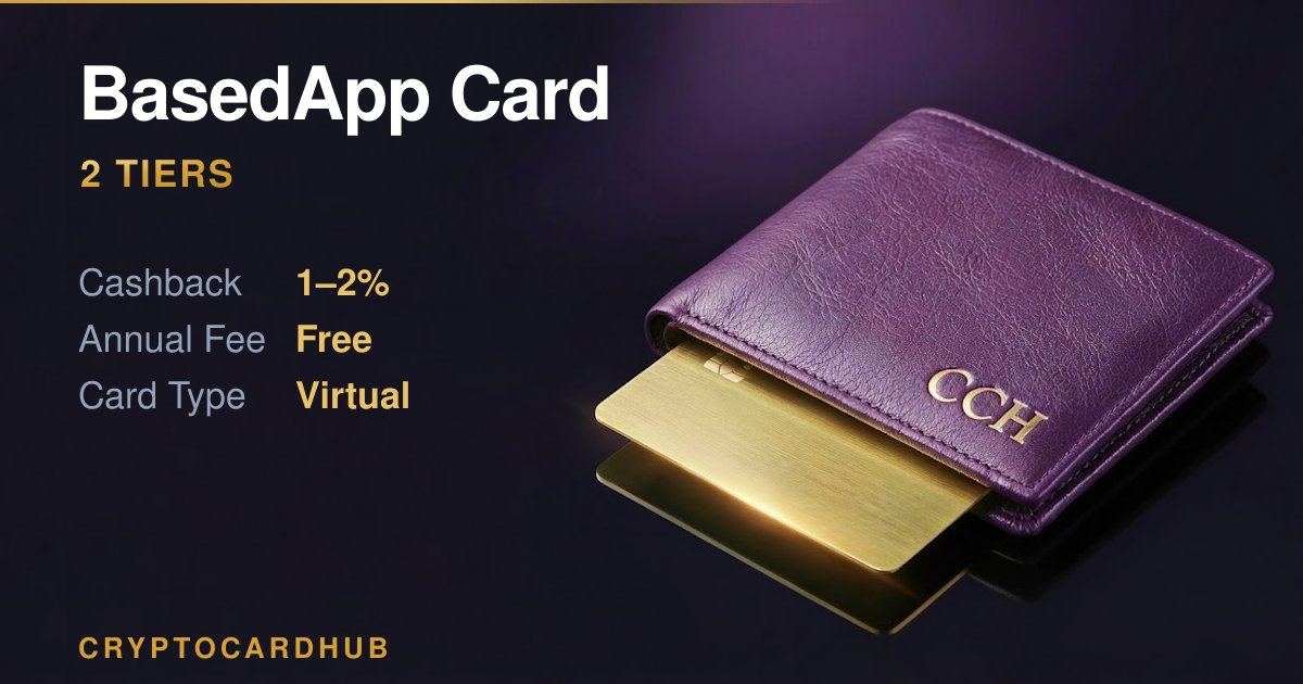 BasedApp Card - Crypto Card Details and Rewards