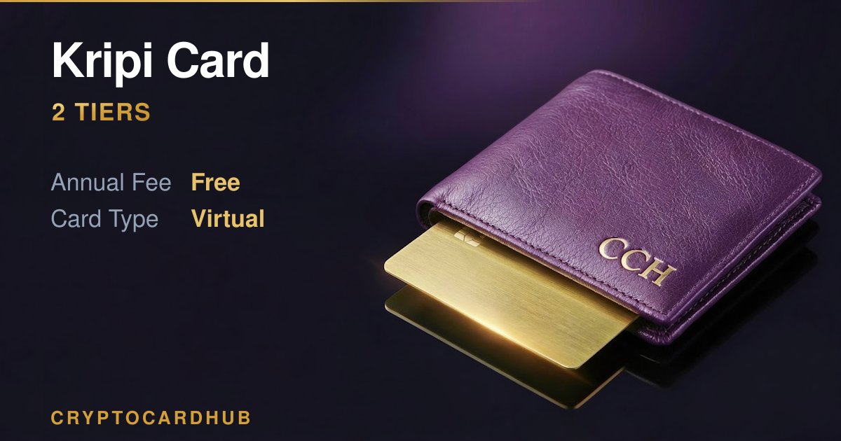 Kripi Card - Crypto Card Details and Rewards
