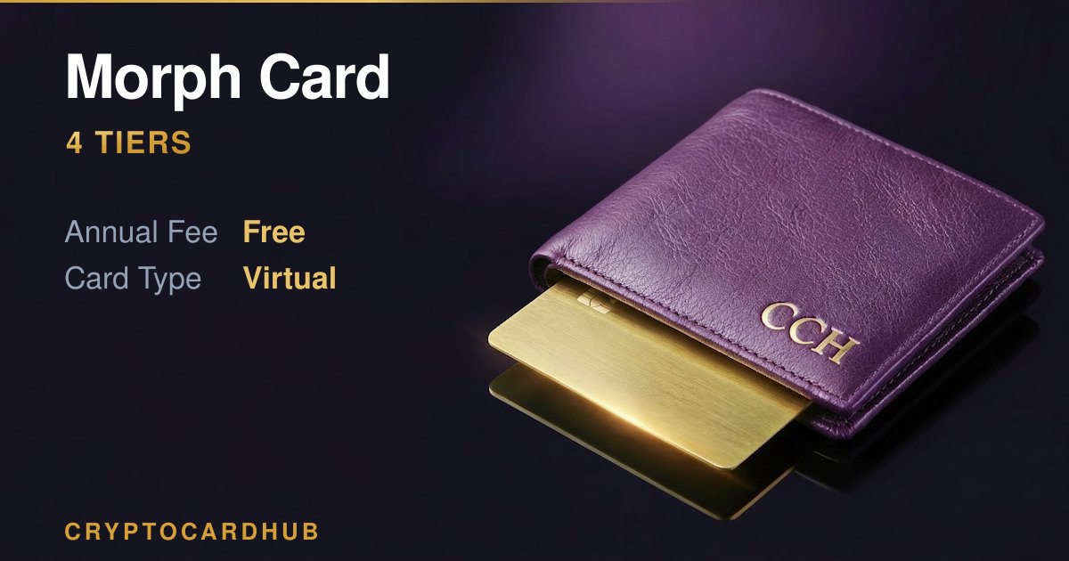 Morph Card - Crypto Card Details and Rewards